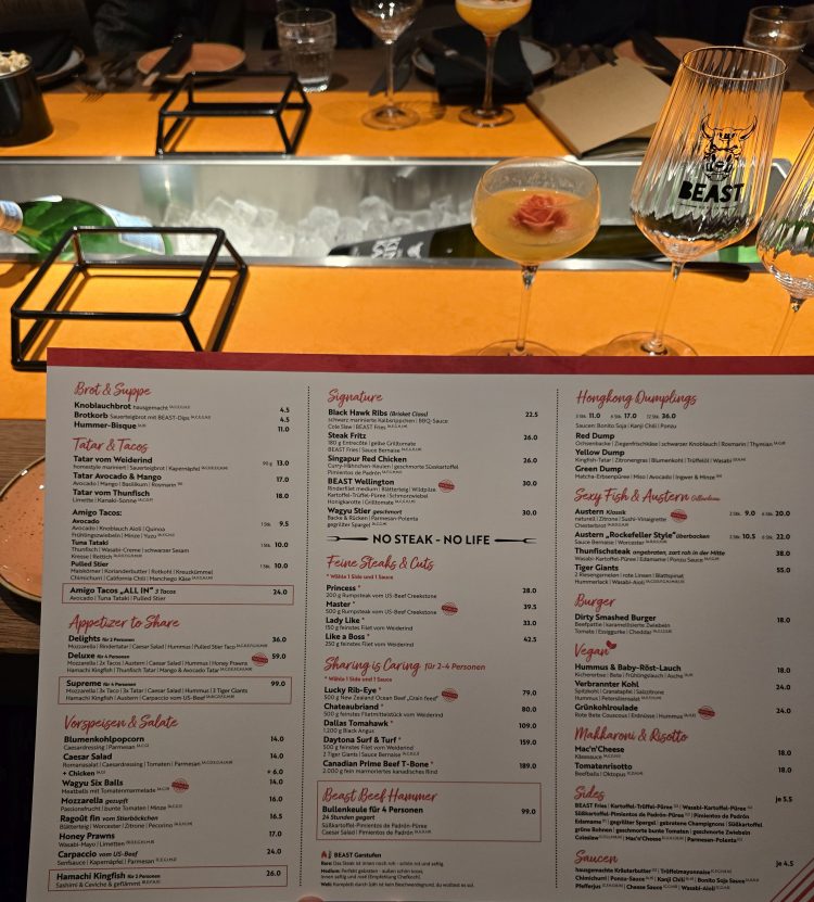 Das BEAST Berlin: Ein kulinarisches Statement am Alexanderplatz mit ...