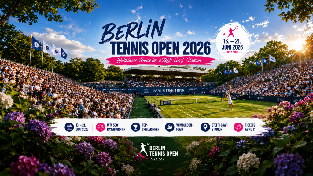 BERLIN TENNIS OPEN 2026: Weltklasse-Tennis im Steffi-Graf-Stadion