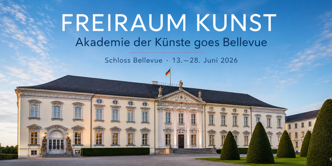 FREIRAUM KUNST im Schloss Bellevue: Pop-up-Galerie 2026