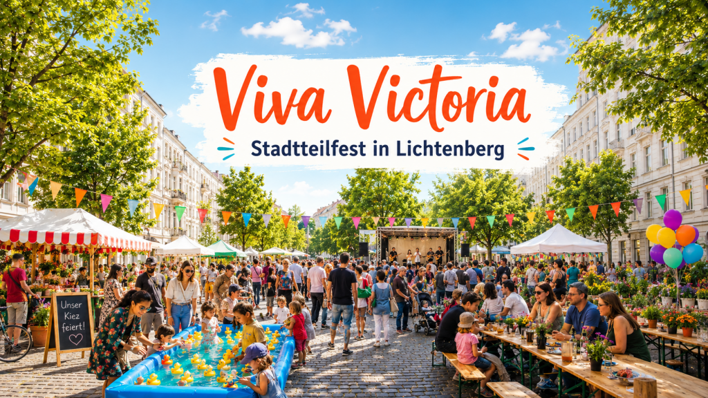 Viva Victoria 2026: Stadtteilfest im Lichtenberger Kaskelkiez